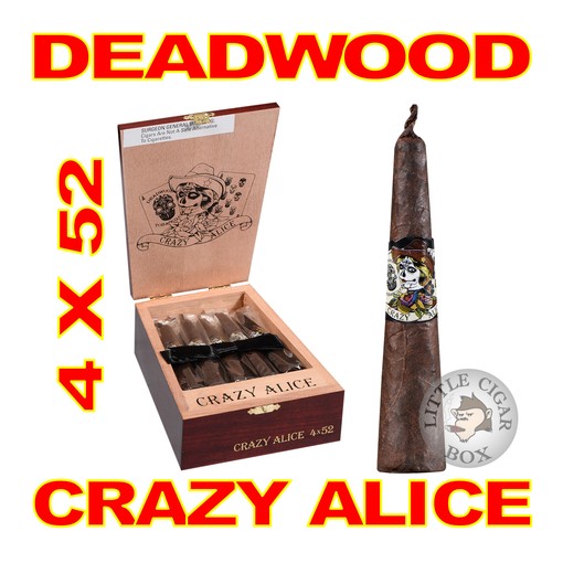 DEADWOOD CRAZY ALICE CIGAR BY DREW ESTATE – www.LittleCigarBox.com
