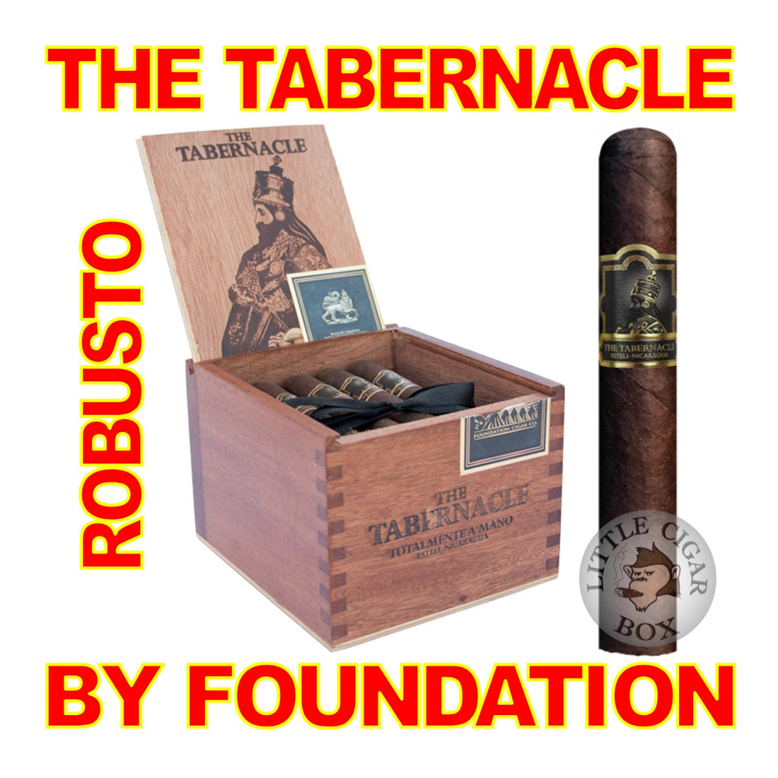 THE TABERNACLE CIGARS BY FOUNDATION CIGARS – www.LittleCigarBox.com